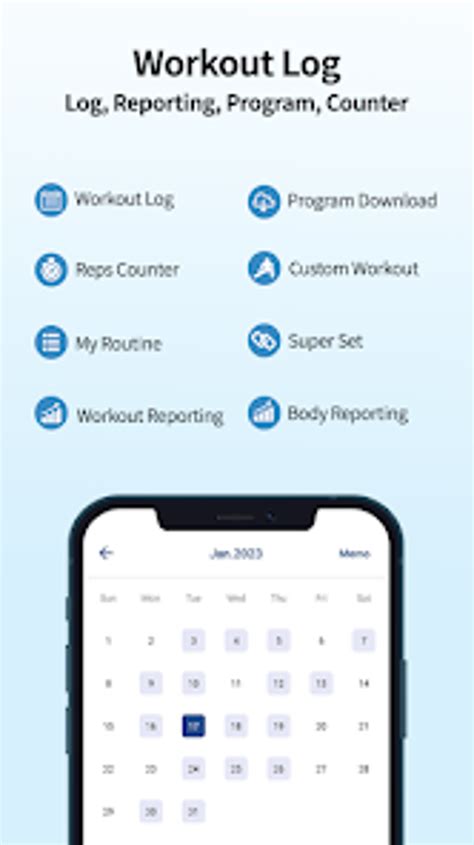 Workout Log Report Program For Android Download