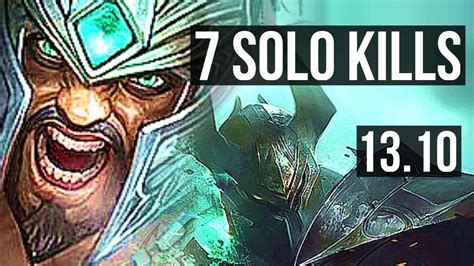 Trynda Vs Morde Top 7 Solo Kills 600 Games Kr Master 1310