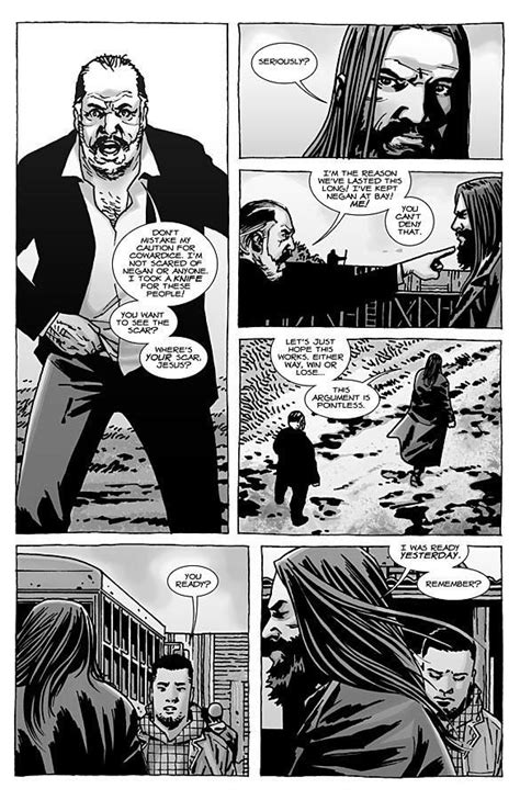 Andrea Walking Dead Comic Scar