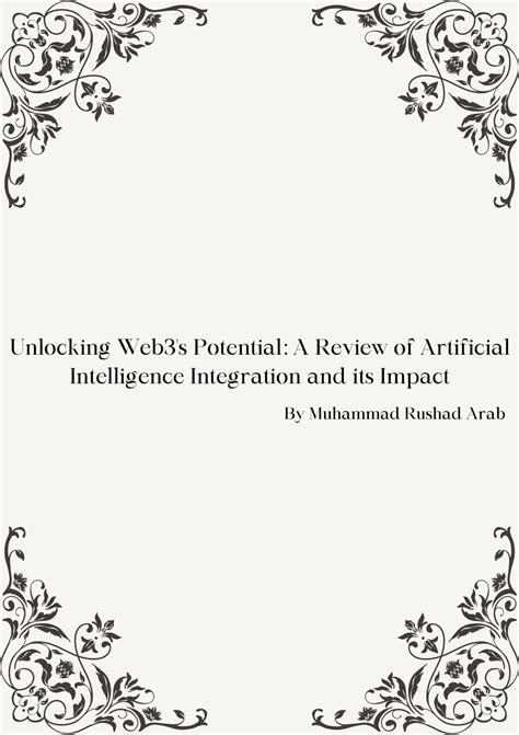 Muhammad Rushad Arab On Linkedin Artificialintelligence Web3 Ai Blockchain Research