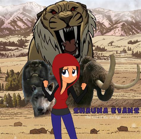 Shauna Evans Girl Of The Ice Age Poster By Alliassalmon On Deviantart