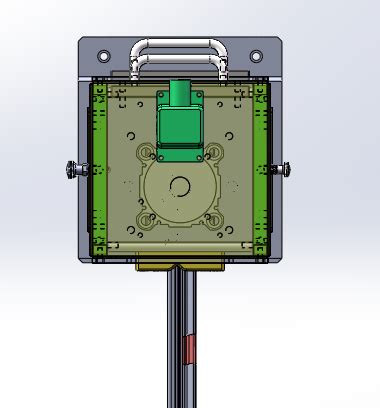 车门密封条内水切冲切工装 SOLIDWORKS 2018 模型图纸下载 懒石网