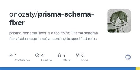 Github Onozaty Prisma Schema Fixer Prisma Schema Fixer Is A Tool To Fix Prisma Schema Files