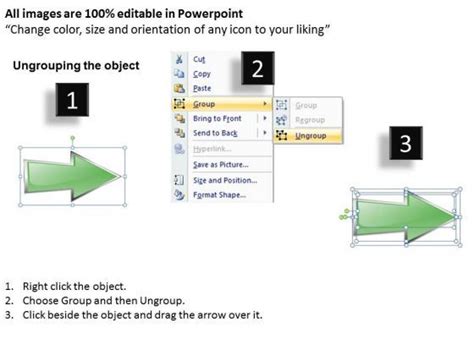 Ppt Linear Abstraction To Represent Issues Using Arrows Powerpoint