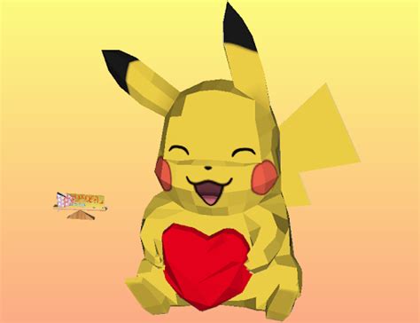 Pikachu Corazón Personalizados Smash