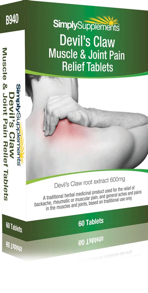 Buy Devils Claw S Muscle And Joint Pain Thr 60 S Manufactured In