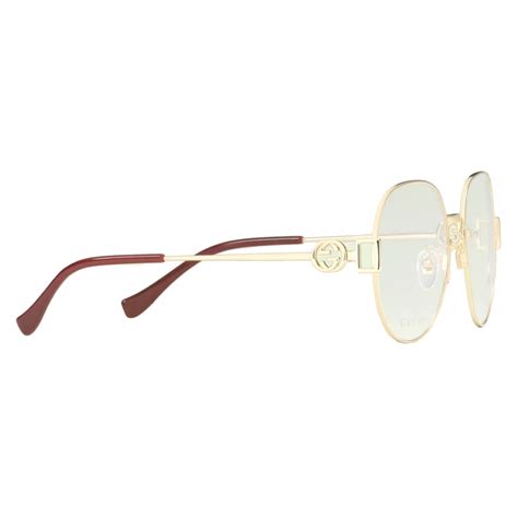 Gucci Square Frame Optical Glasses Gold Gucci Eyewear Avvenice