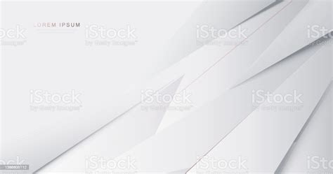 추상적인 흰색과 회색 삼각형 현대 기하학적 배경 부드러운 깨끗하고 고급스러운 배경 벡터 일러스트레이션 0명에 대한 스톡 벡터