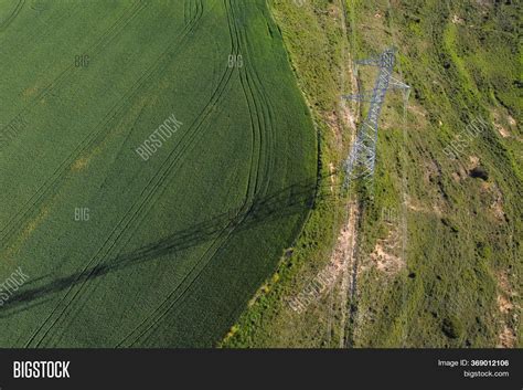 Power Lines Forest Image Photo Free Trial Bigstock