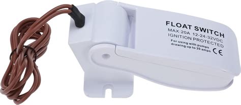 Skyehomo Boat Bilge Pump Float Switch Automatic Bilge Switch Moisture