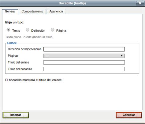 Bocadillos ToolTip Novedades EXeLearning 2 1 3