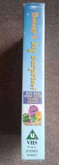 Barneys Big Surprise His All New Live Stage Show Vhspal Purple Tape