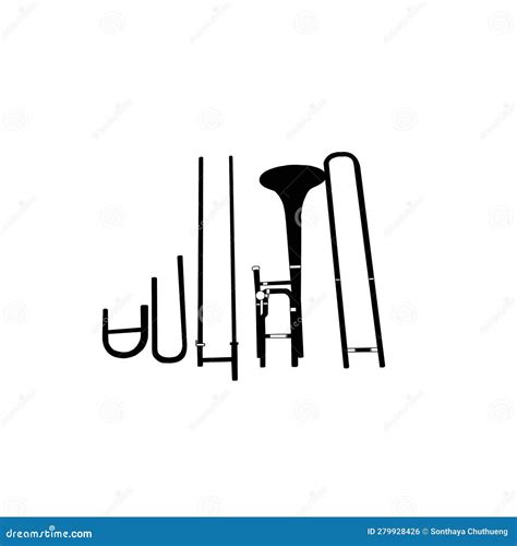 Trombone Instrument Stock Illustration Illustration Of Presentation