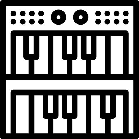 Synthesizer Vector SVG Icon SVG Repo