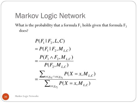 Ppt Markov Logic Networks Powerpoint Presentation Free Download Id2067836