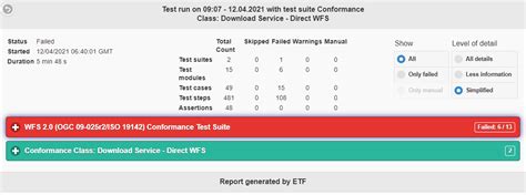 Conformance Class Direct Wfs Fails On Inspire Schema Locations