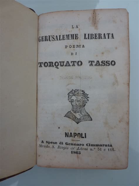 La Gerusalemme Liberata Poema Di Torquato Tasso Vol I Ii By Torquato
