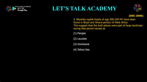 Fossil Evidence And Ancient Landmasses Brazil And Ghanas Connection To Pangea Csir Net Life