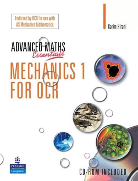 A LEVEL MATHS Essentials Mechanics For OCR Book And CD ROM By Karim Hirani Boo