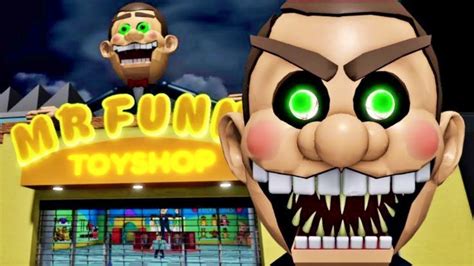 Escape Mr Funny S ToyShop SCARY OBBY ALL JUMPSCARES FULL GAMEPLAY
