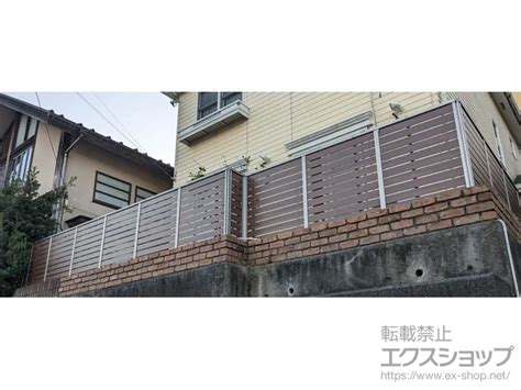 神奈川県横浜市のvalue Selectフェンス・柵・塀施工例モクハイフェンス 木調カラー フリーポールタイプ119725812 1