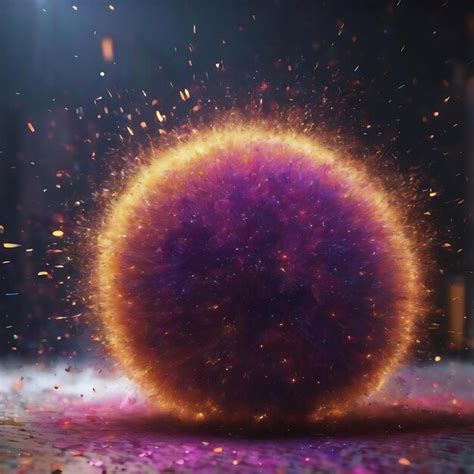 premium photo 3d render of a particle design with motion blur effect