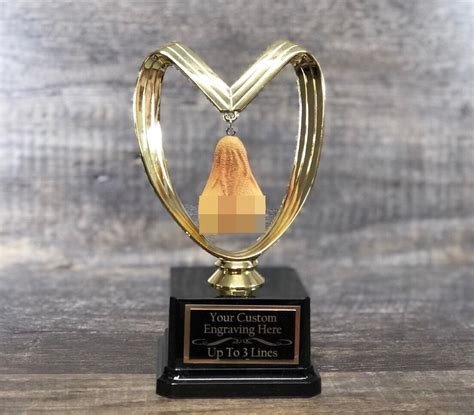 Testicle Trophy Fantasy Football Loser Trophy You Suck Balls Last Place