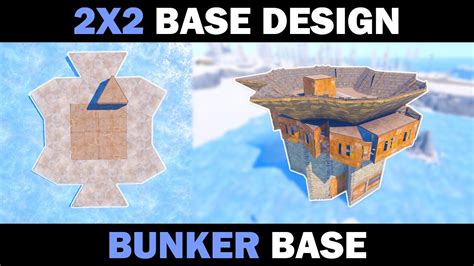 THE ULTIMATE BUNKER BASE DESIGN STRONG Solo Duo Trio RUST YouTube