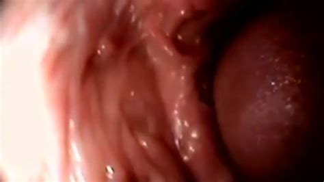 A Camera Placed In Horny Girls Vagina Recorded Dick While It Was