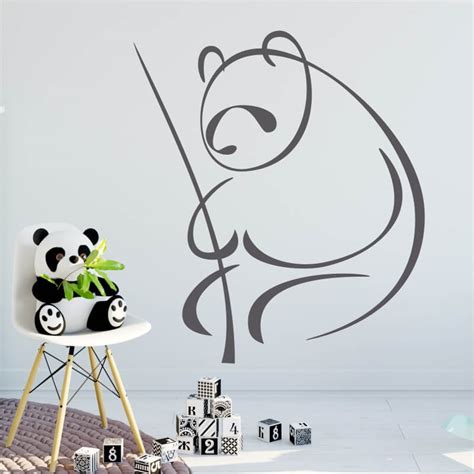 Szablon na ścianę panda 2006 sklep internetowy Wally
