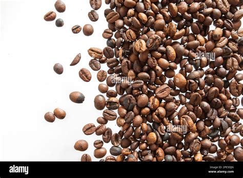 Coffee Roasted Beans Texture Stock Photo Alamy