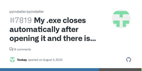 My Exe Closes Automatically After Opening It And There Is No Error In