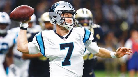 Panthers Backup Qb Allen May Have To Play Salisbury Post Salisbury