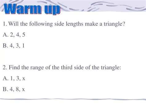 PPT Warm Up PowerPoint Presentation Free Download ID