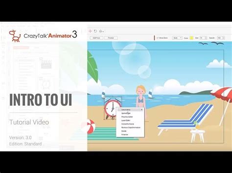 Free Video Cartoon Animator 4 Tutorial Introduction To User