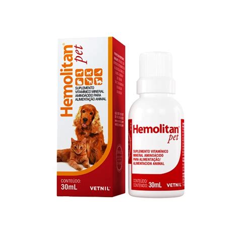 Vetnil Hemolitan Pet X 30 Ml