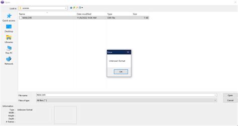 Hi I Am Trying To Import A 3ds Max File Into Clickteam But When I Do I Get This Error Any