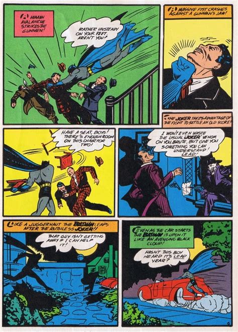 The Great Comic Book Heroes The Jokers First Appearance In Batman 1 1940