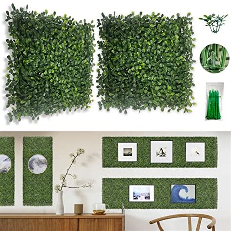 Bybeton Artificial Boxwood Wall Panels10x 1020pc Boxwood Want It All