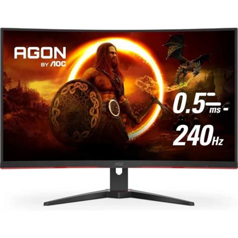 AOC C32G2ZE 32 FHD Curved FreeSync Gaming Monitor