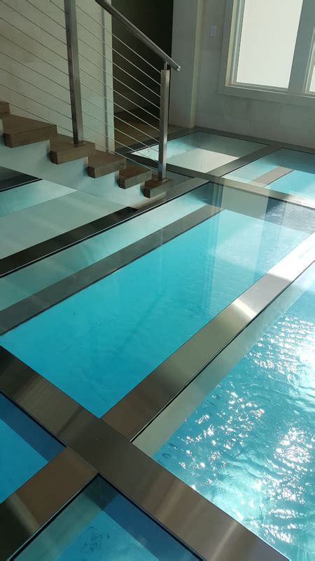 Glass Floor Tiles Installation Glass Designs