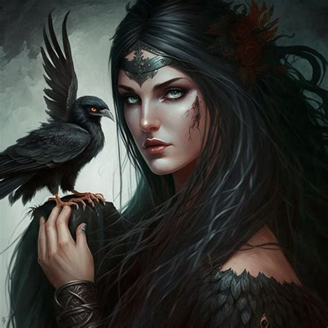 The Morrigan Celtic Goddess Of War And Death