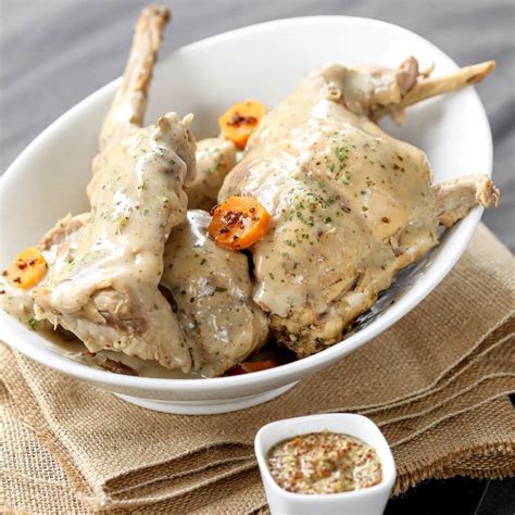 Cuisses de lapin à la moutarde le lapin une viande à redecouvrir