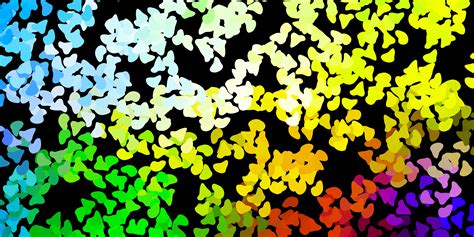 Dark Multicolor Vector Template With Abstract Forms 1823944 Vector Art At Vecteezy