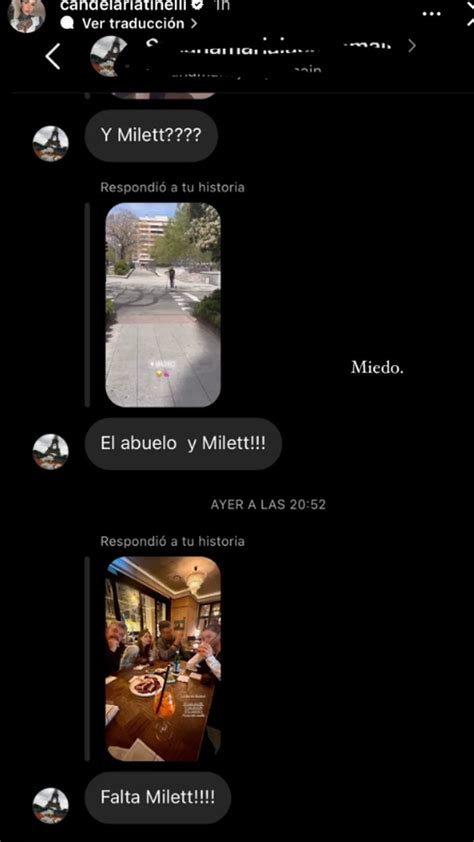 Hija De Marcelo Tinelli Responde Fuerte A Usuarios Que La Preguntan Constantemente Por Milett