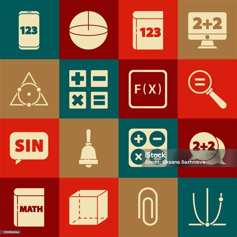 그래프 일정 차트 다이어그램 방정식 솔루션 계산 단어 수학 계산기 삼각형 모바일 계산기 인터페이스 및 함수 수학 기호 아이콘과 함께 책 벡터 0명에 대한 스톡 벡터 아트 및