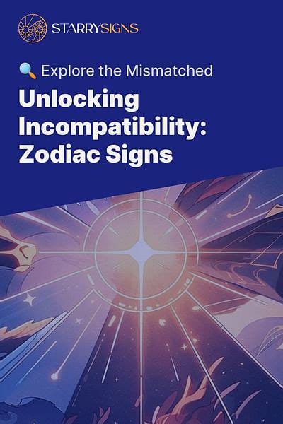Which Zodiac Signs Are Considered Incompatible