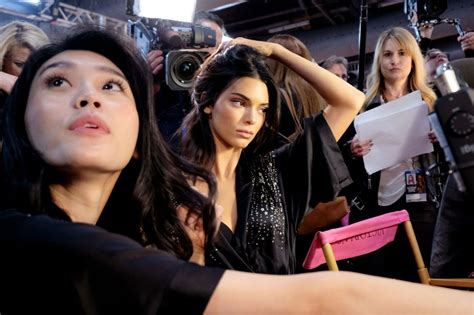 Kendall Jenner 2018 Victorias Secret Fashion Show Backstage Part Ii
