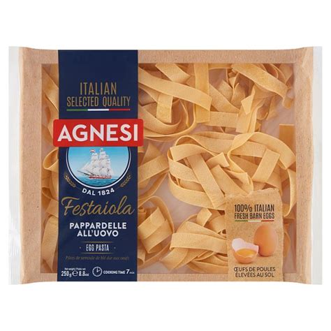 Agnesi Pappardelle Makaron Jajeczny 250 G 1 Szt 0 250 Kg Agnesi