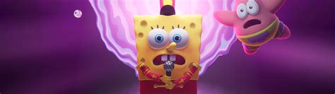 Spongebob And Patrick Star In The Spongebob Movie 4k Wallpaper
